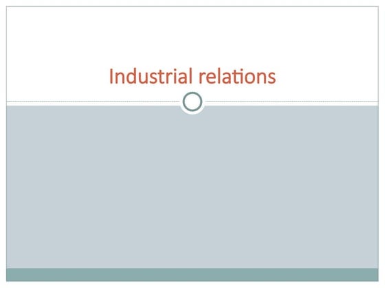 Works committees | PPTX