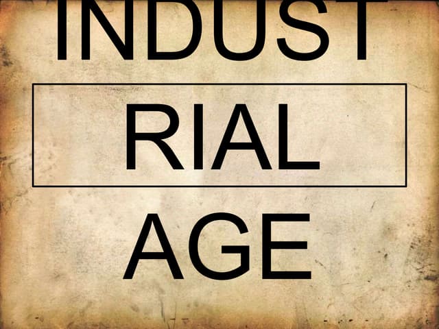 Power point presentation of media in industrial age | PPTX