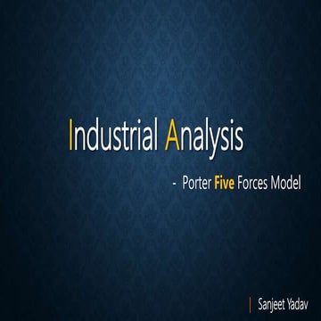 Industrial Analysis Ppt