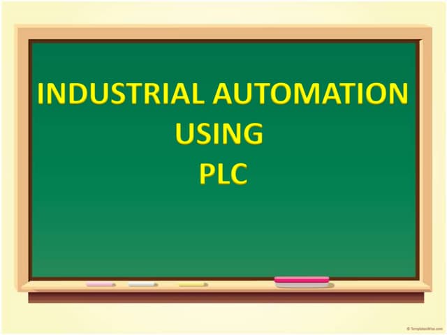 Design of Industrial Automation Functional Specifications for PLCs ...