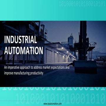Industrial automation, | PPT