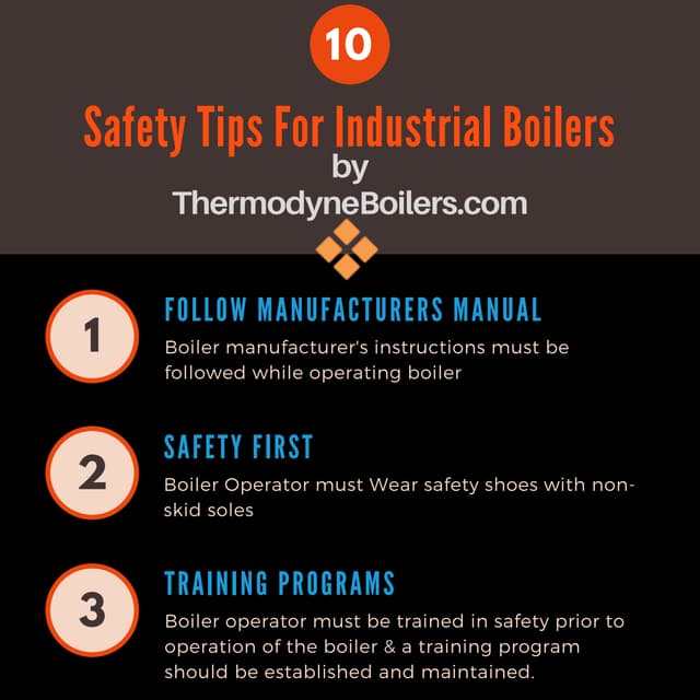 Industrial boiler safety tips | PDF