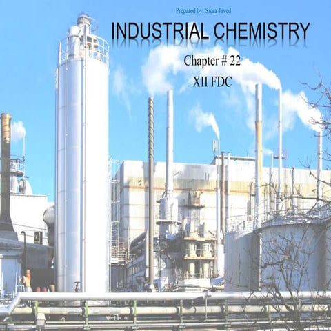 Industrial Chemistry | PPTX