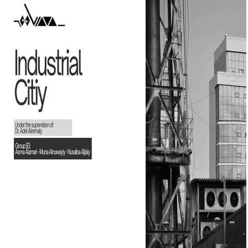 Industrial Cities presentation for urban theories | PDF