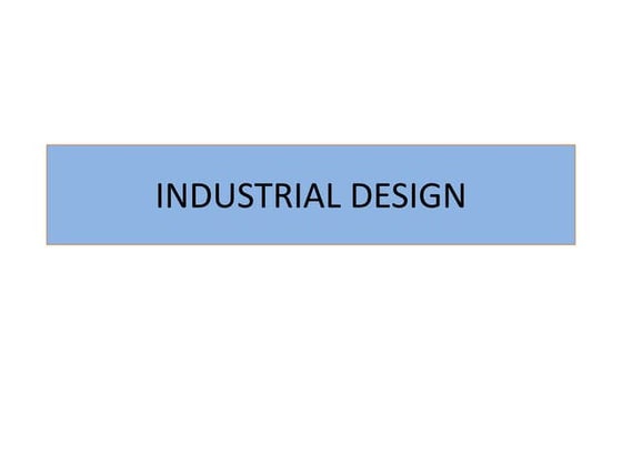 Industrial designs in IPR | PPTX