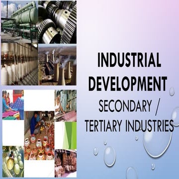 Industrial Development sec. Tert. Industries.pptx
