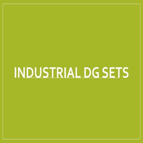 Industrial dg sets | PPTX