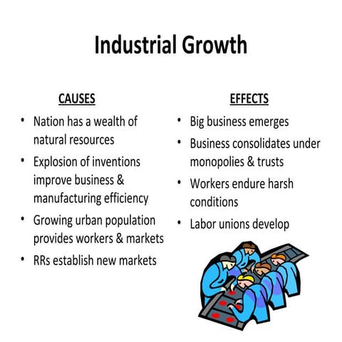 Industrial Growth | PPT | Business | Business and Finance