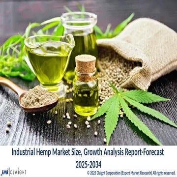 Industrial Hemp Market 2025: Innovations, Policies, and Global Impact ...