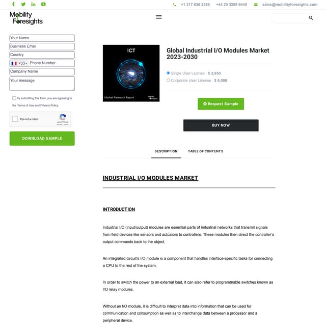 Industrial IO Modules Market............ | PDF