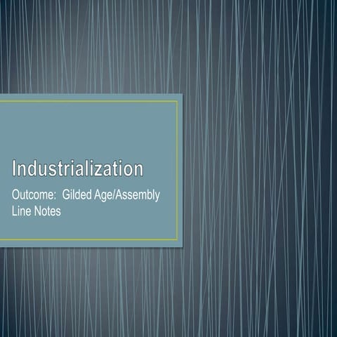 Industrialization | PPT