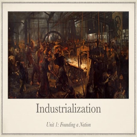 Technology in the new nation | PPTX