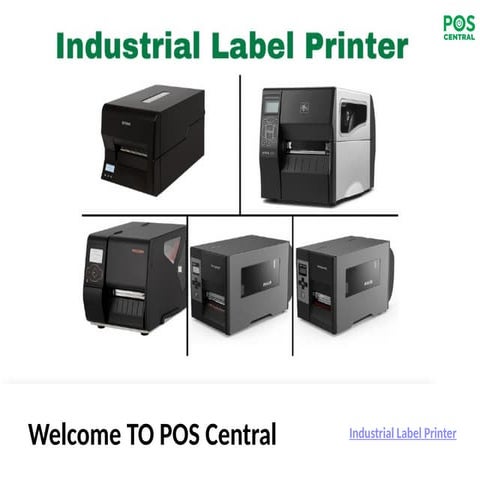 Reliable Industrial Label Printers for High-Volume Demands | PPTX