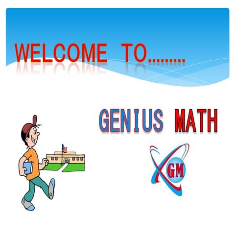 GENIUS MATH BIMBEL | PPTX
