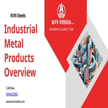 Industrial Metal Products Overview | PPTX