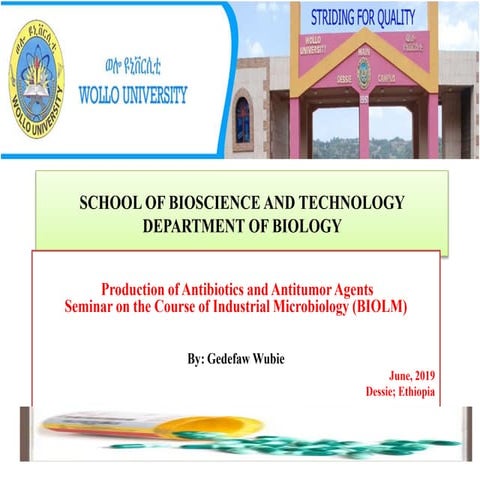 Industrial microbiology presentation ppt | PPT