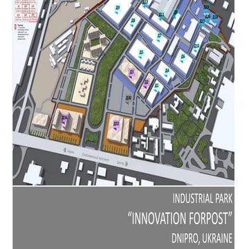 Industrial park "Innovation forpost" Dnipro | PPT