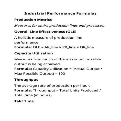 Industrial Performance Formulas for proffesionals.docx