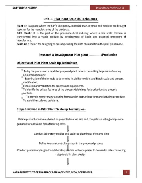 Controlled Drug Delivery System-NDDS UNIT-1 B.Pharm 7th sem | PDF