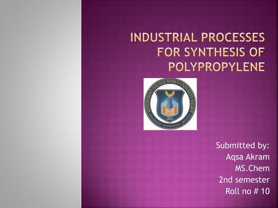 Polypropylene (PP) | PPTX