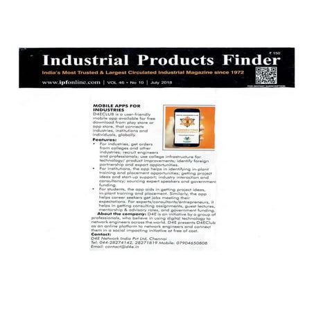 Industrial products finder | PDF