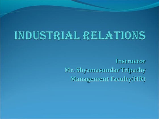 Works committees | PPTX