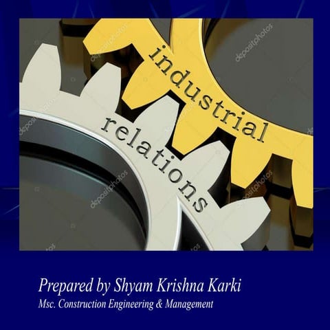 Industrial relations | PPT