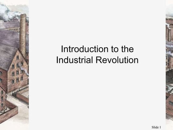 Ch 13 Sec 1 "Industrial Revolution" | PPTX