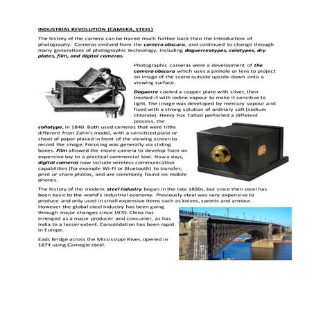 Industrial revolution | DOCX