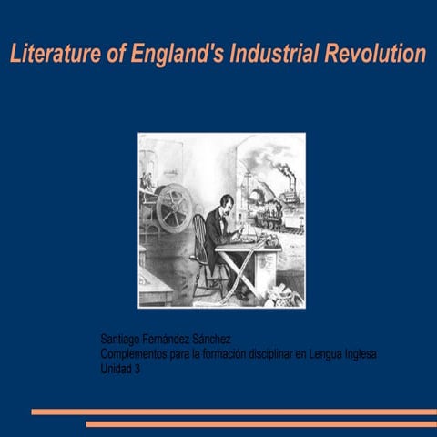 Industrial Revolution and Literature | PPT