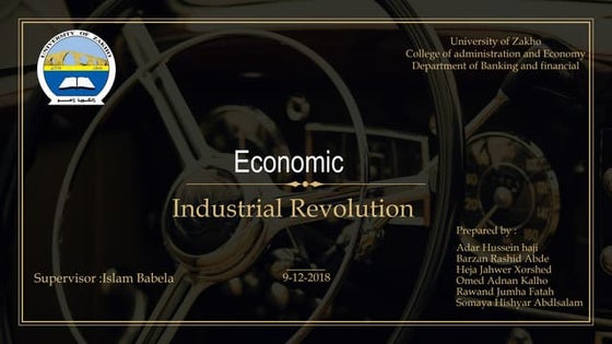 Industrial Revolution presentation slide | PPTX