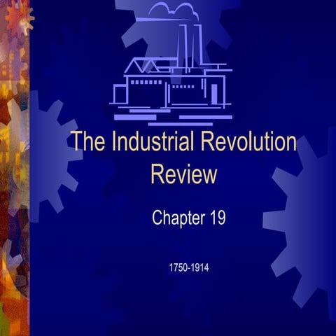 Industrial revolution review | PPT