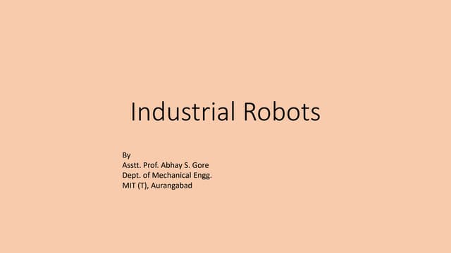 Robot work cell layout | PPT