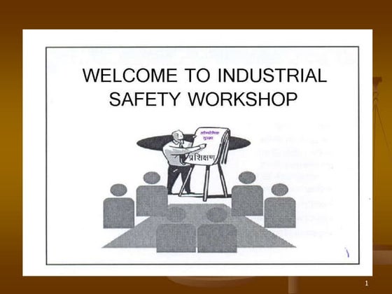 Industrial safety | PPT | Government Support and Welfare | Financial ...