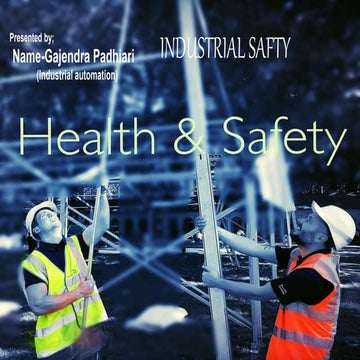 Industrial safety | PPT