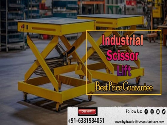 Scissor Lift Manufacturers in Trichy | PPT