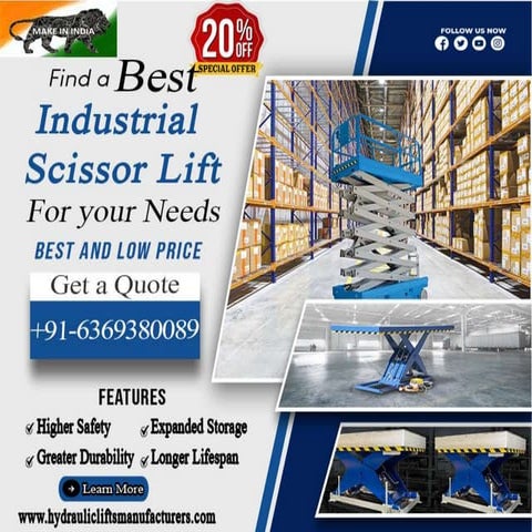 Industrial Scissor Lift, Tilt Scissor Lift Table, Gravity Roller ...