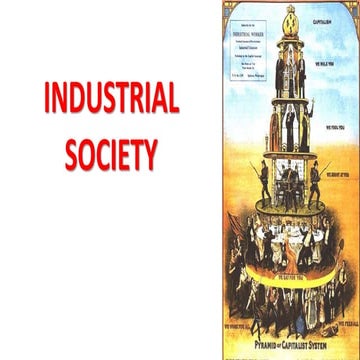 Industrial society | PPTX