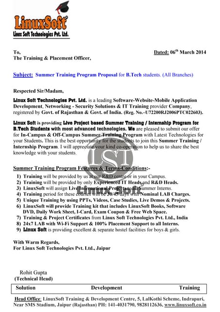 Engineering College - Internship proposal | PPTX | Undergraduate ...