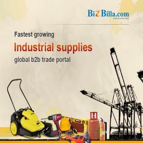 Fastest growing Industrial supplies global b2b trade portal | PDF