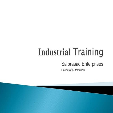 Industrial Training ppt.pptx