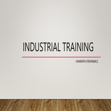 INDUSTRIAL TRAINING PPT.pptx