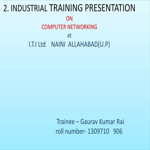 computer Network | PPT