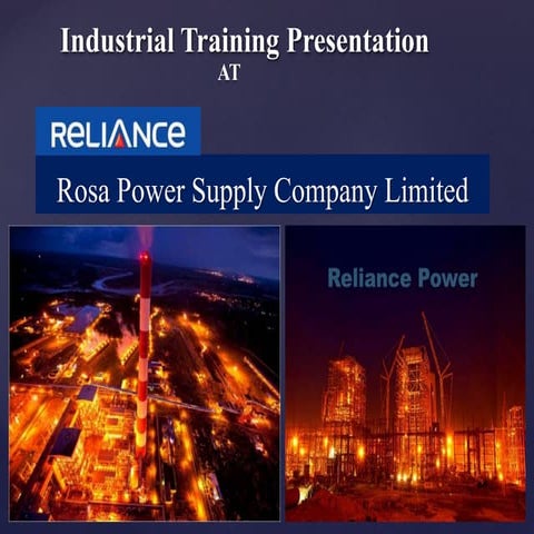 Industrial training presentation | PPTX