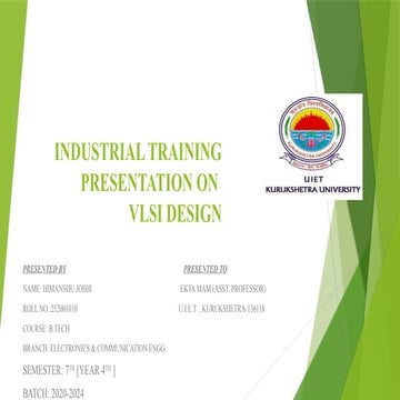 INDUSTRIAL TRAINING PRESENTATION ON.pptx