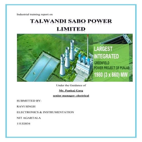 Industrial training report | PDF | Large Business | Business