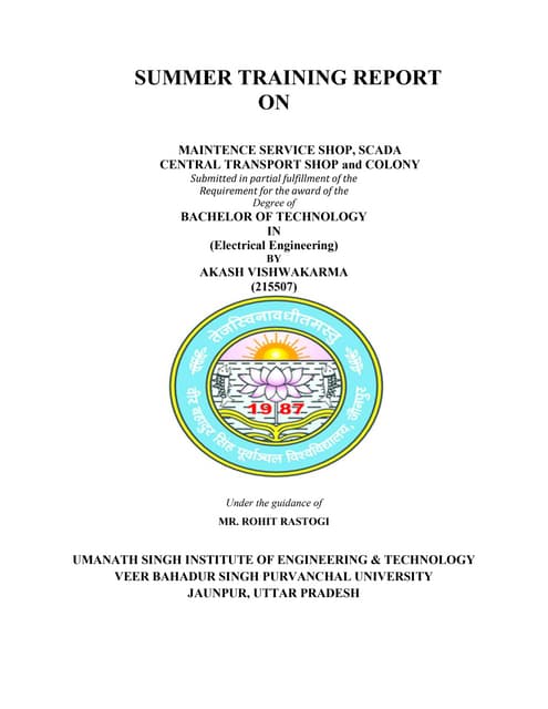 Sample seminar report | PDF