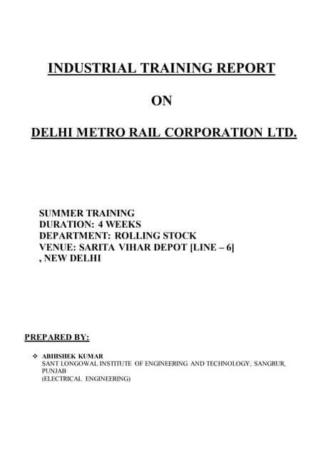 Ppt on DMRC | PPTX | Rail Travel | Travel Type