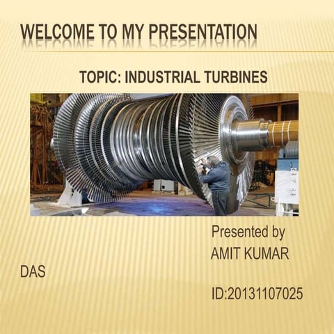 Ppt of turbine | PPTX
