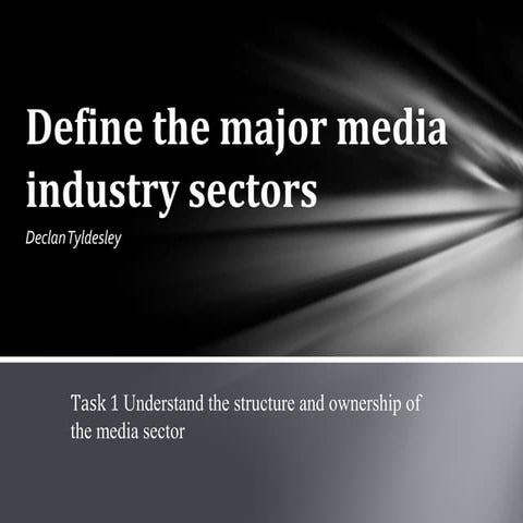 R093 - L1 Sectors in the media industry.pptx